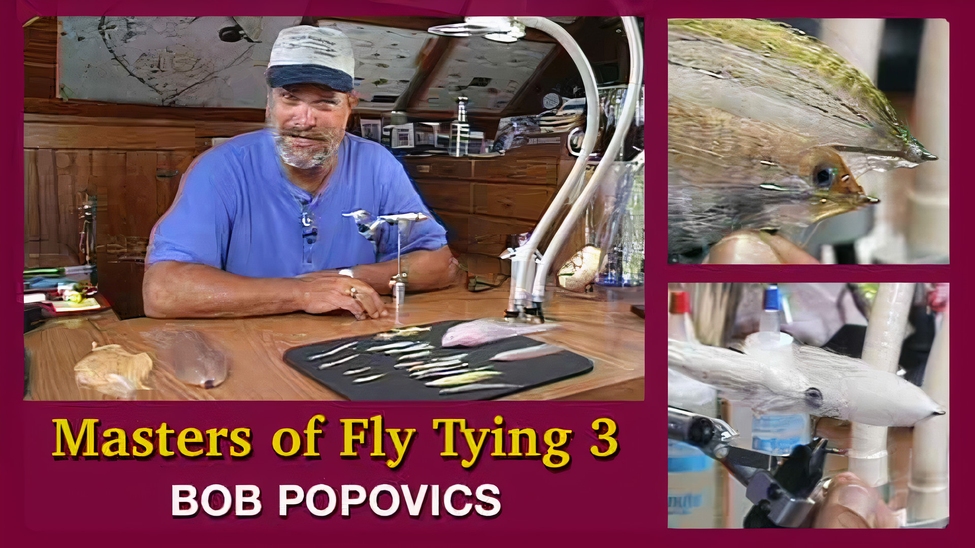 Masters of Fly Tying - Bob Popovics - Watch on Fishing TV